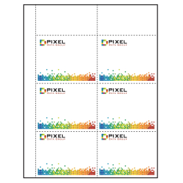 Pre-printed Name Badge Inserts | Easy Tear | pc/nametag