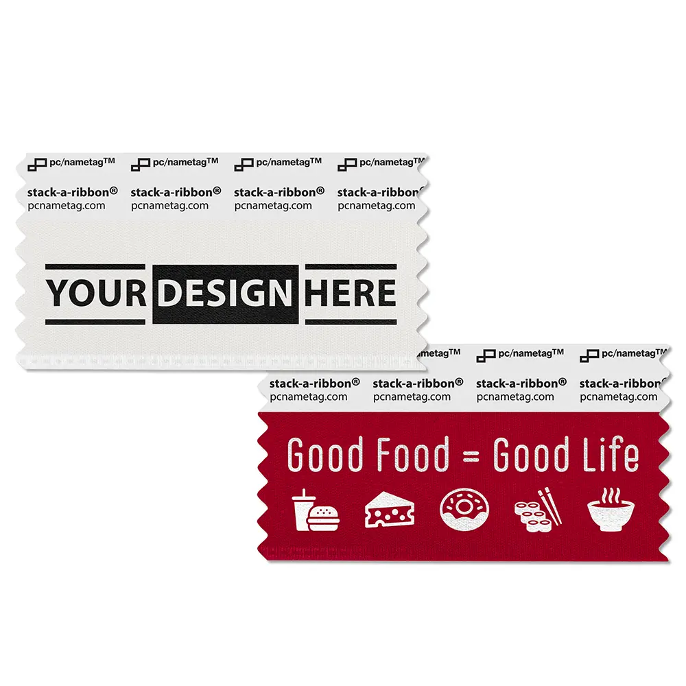 Custom Badge Ribbon | Convention Ribbon Maker | pc/nametag