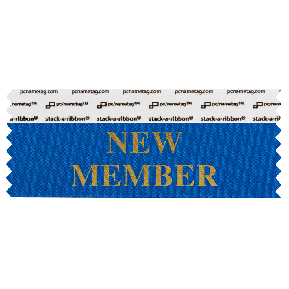 New Member | Badge Ribbons | pc/nametag