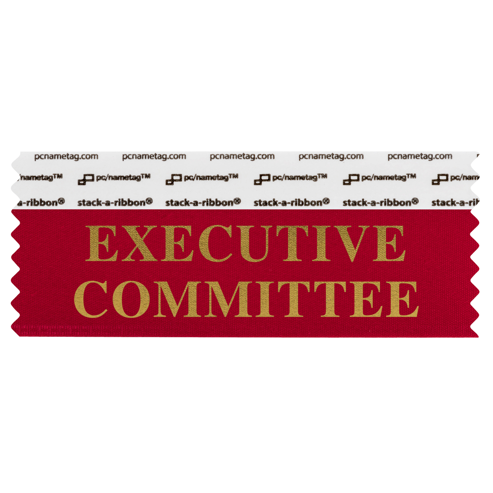 Executive Committee | Badge Ribbons | pc/nametag