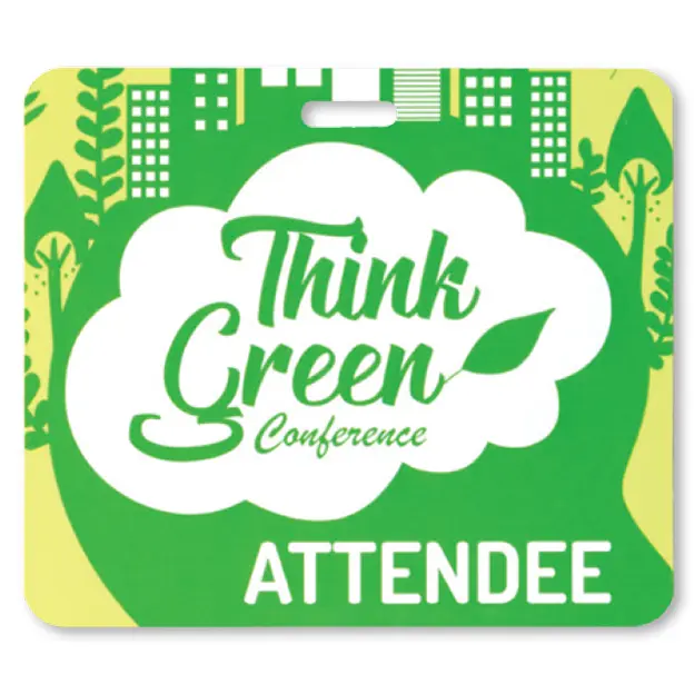 Eco-Friendly Conference Badges, Lanyards and More | pc/nametag